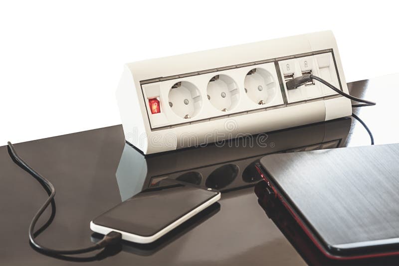 Electrical Plugs stock image. Image of device, plugged - 53740459