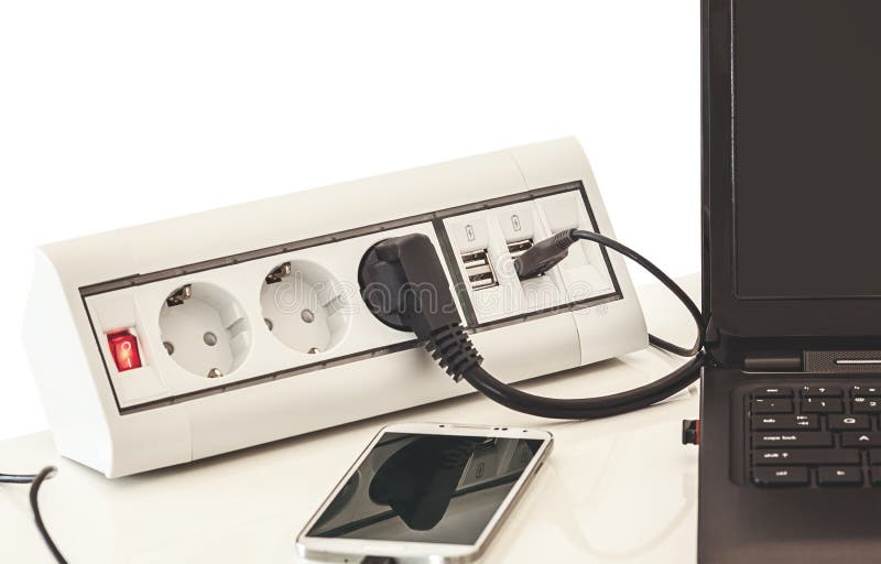 Electrical Plugs stock photo. Image of plug, energy, modern - 53741074