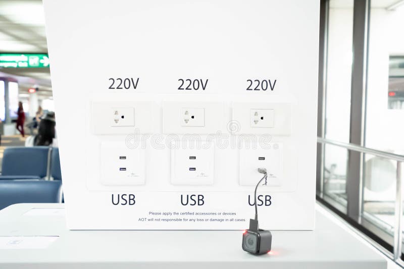 Electrical Plugs and Usb Plugs Stock Photo - Image of home, current ...