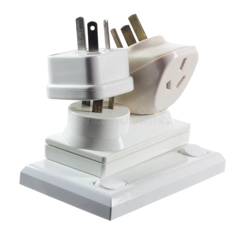 Electrical Plugs stock image. Image of stack, isolated - 68632487