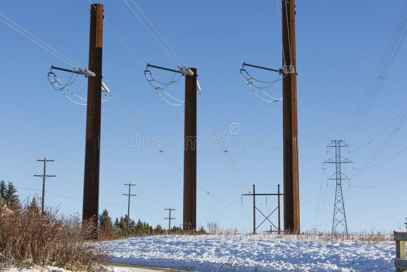 Electrical post stock photo. Image of electricity, current - 64802546