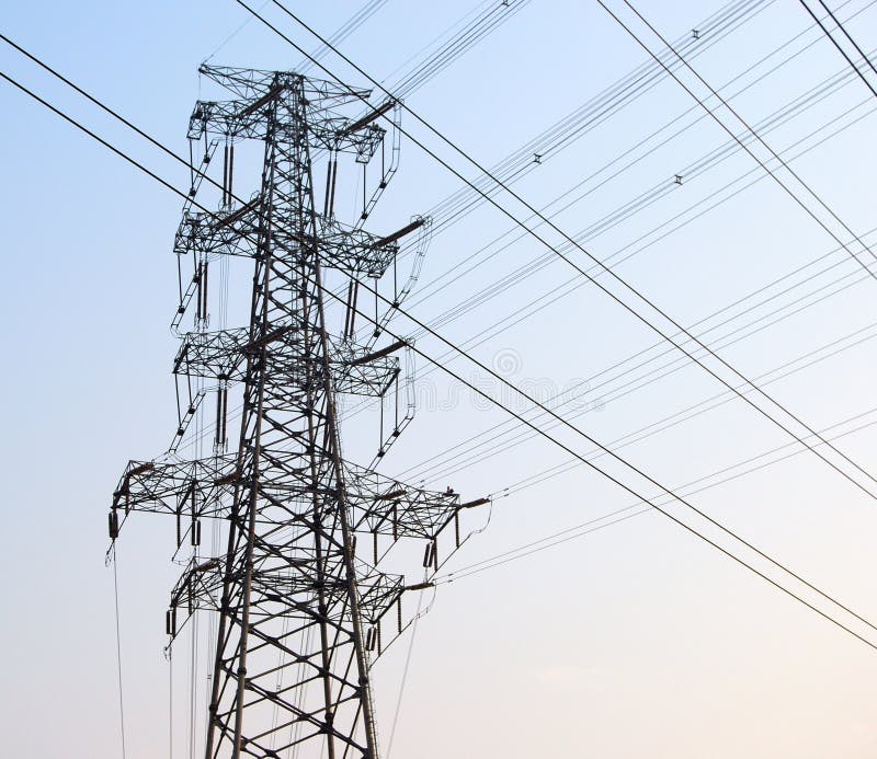 Electrical power stock photo. Image of telegraph, structure - 7240592