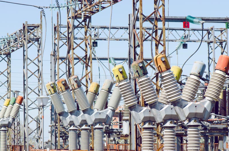 Electrical Power Devices stock photo. Image of network - 89794468