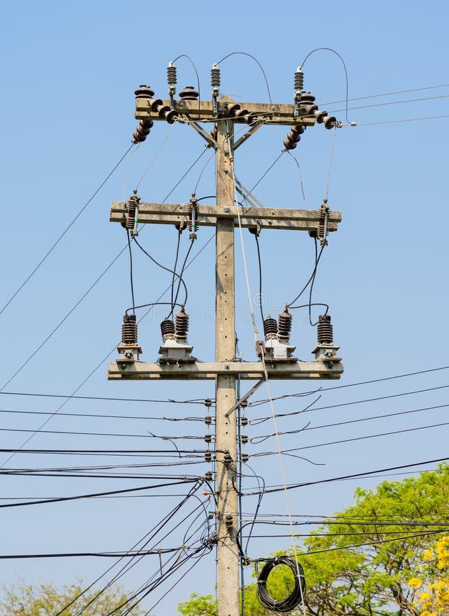 Electrical Power Distribution Stock Photo - Image of distribution ...
