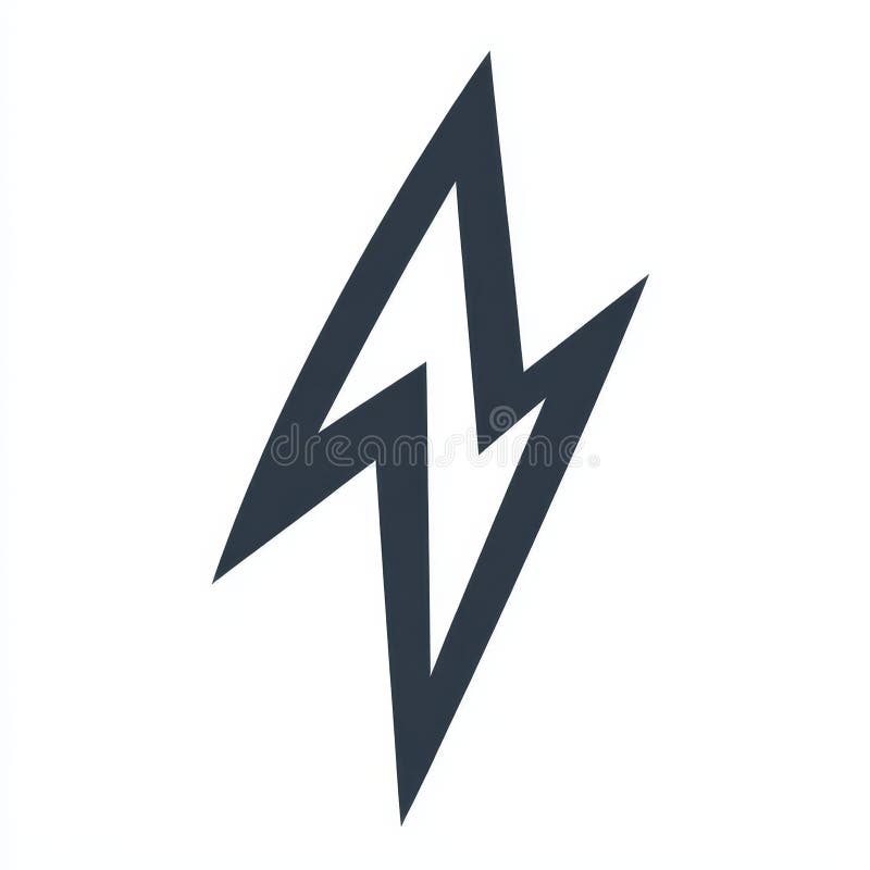 Electrical Power and Dynamic Energy are Symbolized by the Icon of a ...