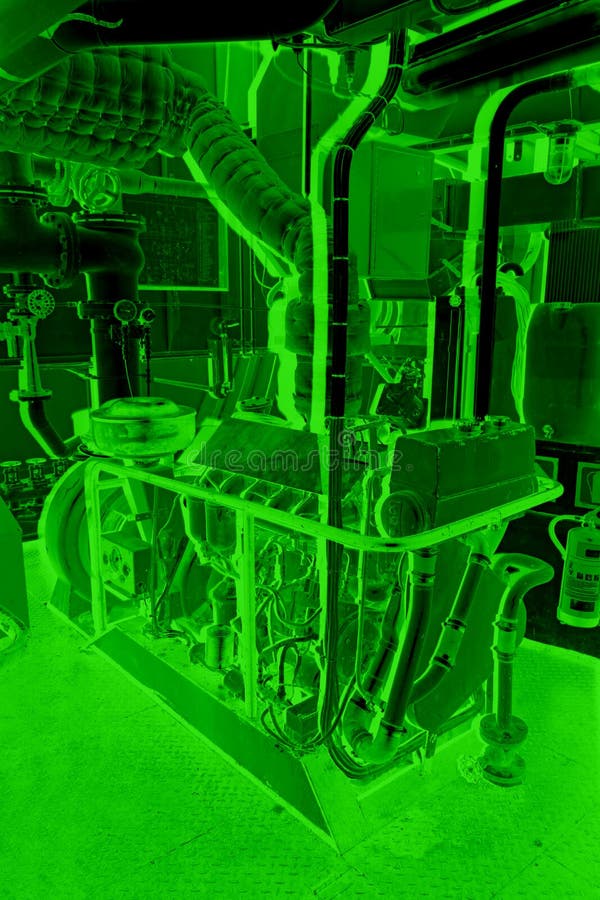 Electrical power generator stock image. Image of diesel - 29486485