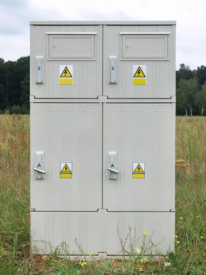 Electrical Power Meter Box stock photo. Image of electricity - 28734906