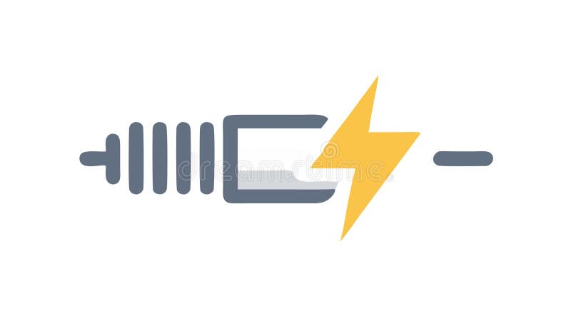 Electrical Power Outlet Icon with Plug, Connection Graphic, Vector ...