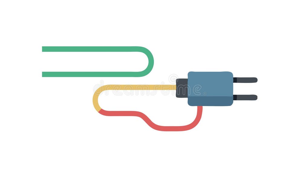 Electrical Power Plug Vector Graphic, Vector Design Generative AI Stock ...