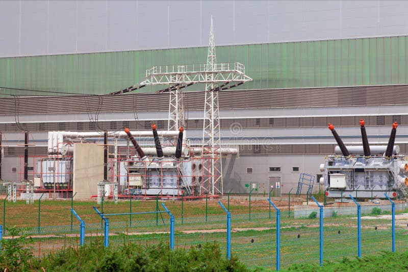 Electrical power station stock photo. Image of electrical - 65993102