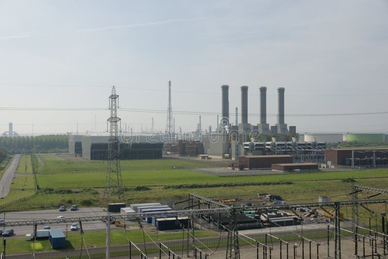 Electrical Power Station, National Grid, Electricity Stock Photo ...