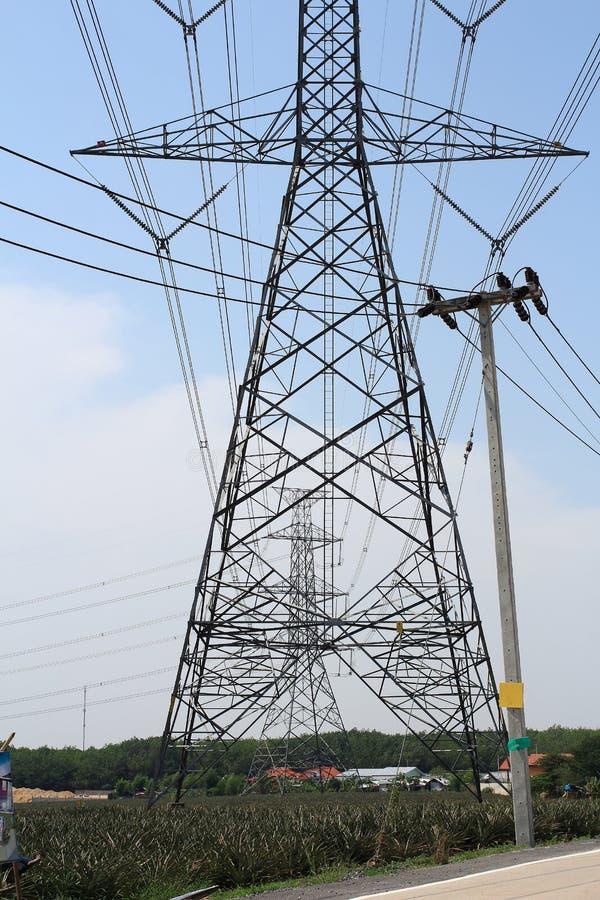 Electrical power line stock photo. Image of electric - 52815338