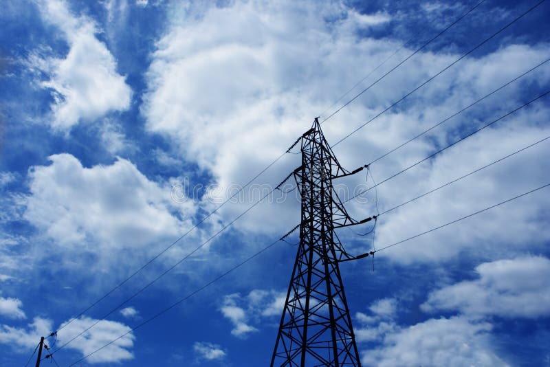 Electrical Powerline stock image. Image of generator, energy - 5297145
