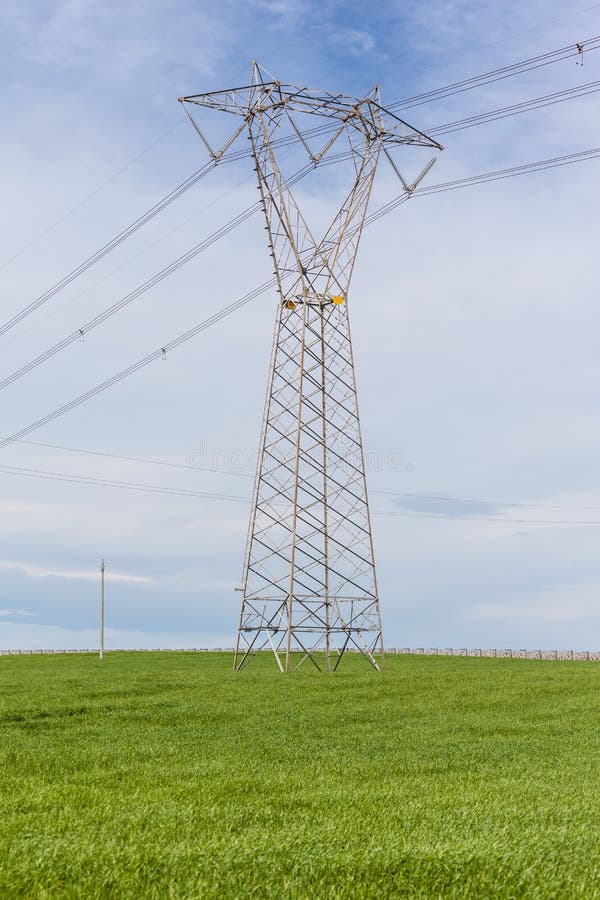 Electrical pylon stock photo. Image of pole, equipment - 31390972
