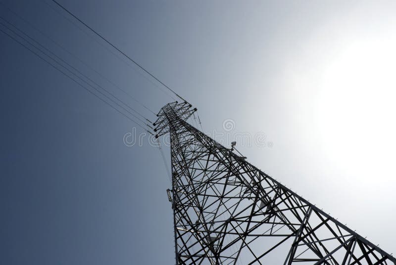 ELECTRICAL PYLONS stock photo. Image of engineering, environment - 5535332
