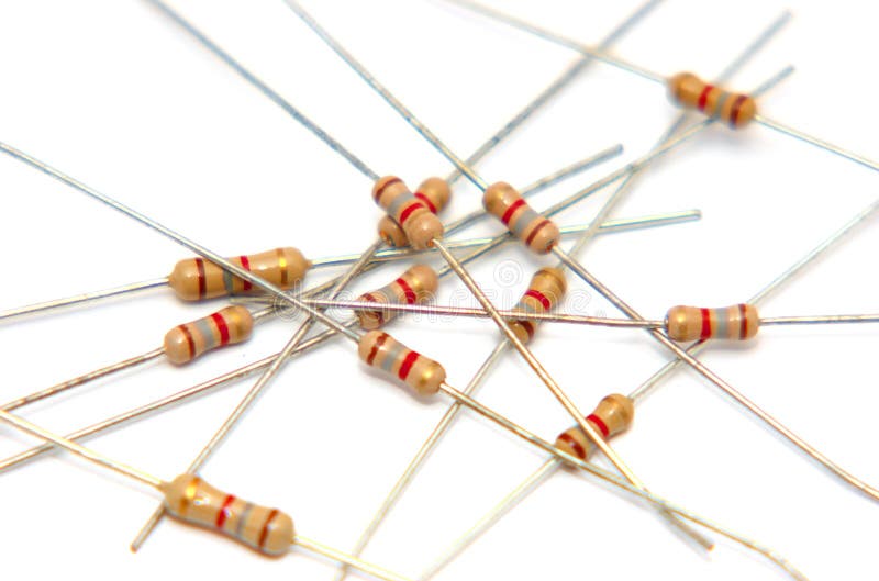 Electrical Resistors 1 stock image. Image of electronic - 12369933