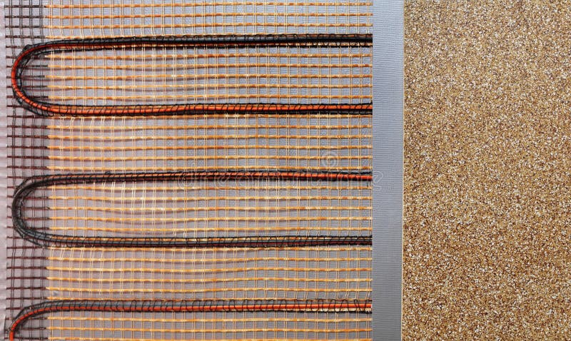 Electrical Room Heating System. Layered Technology Stock Photo - Image ...