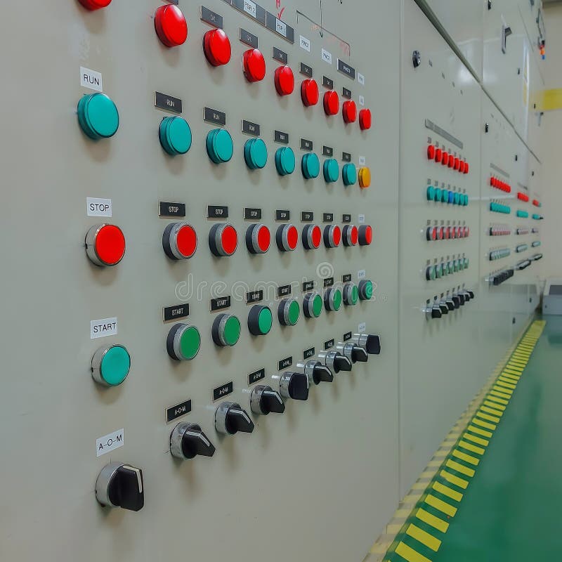 Electrical Selector Switch,button Switch Stock Photo - Image of gear ...