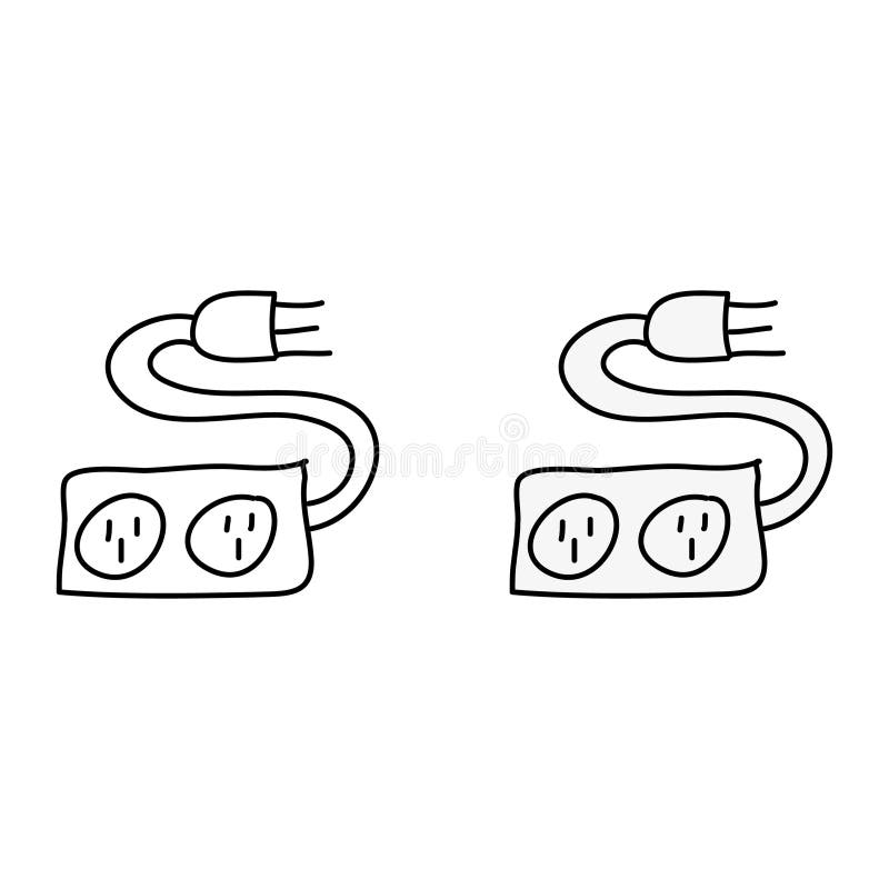 Electrical 18 stock vector. Illustration of cartoon - 302166888