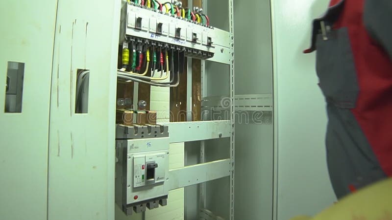 Old Electrical Shield stock video. Video of danger, colorful - 207641095