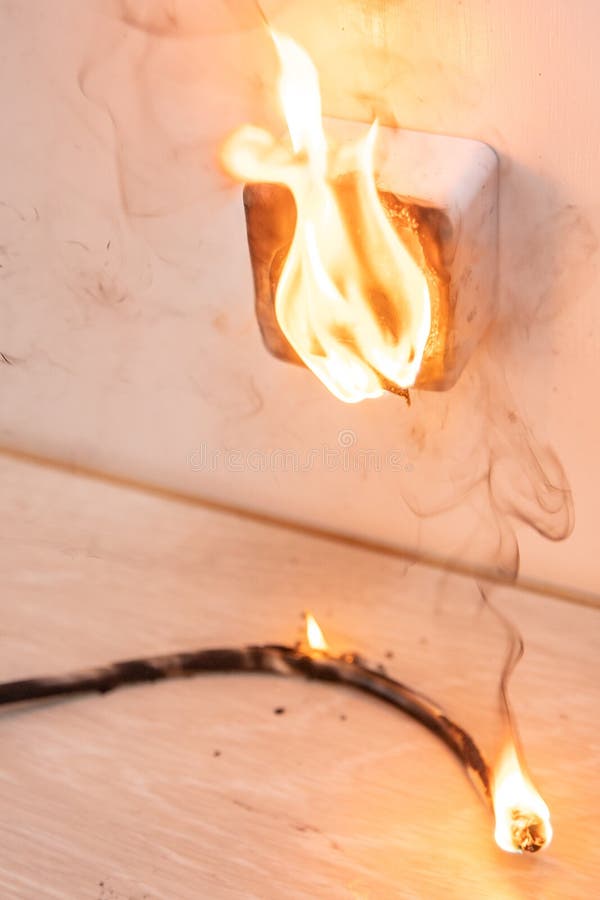 182 Burning Electrical Outlet Stock Photos - Free & Royalty-Free Stock ...
