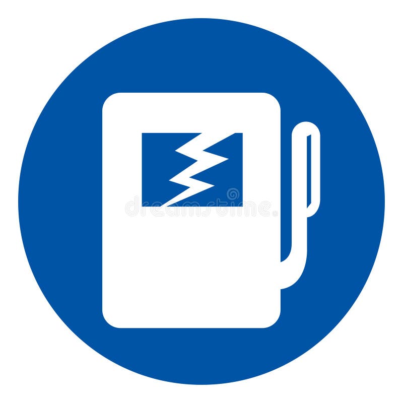 Electrical Shut Off Symbol Sign, Vector Illustration, Isolate on White ...