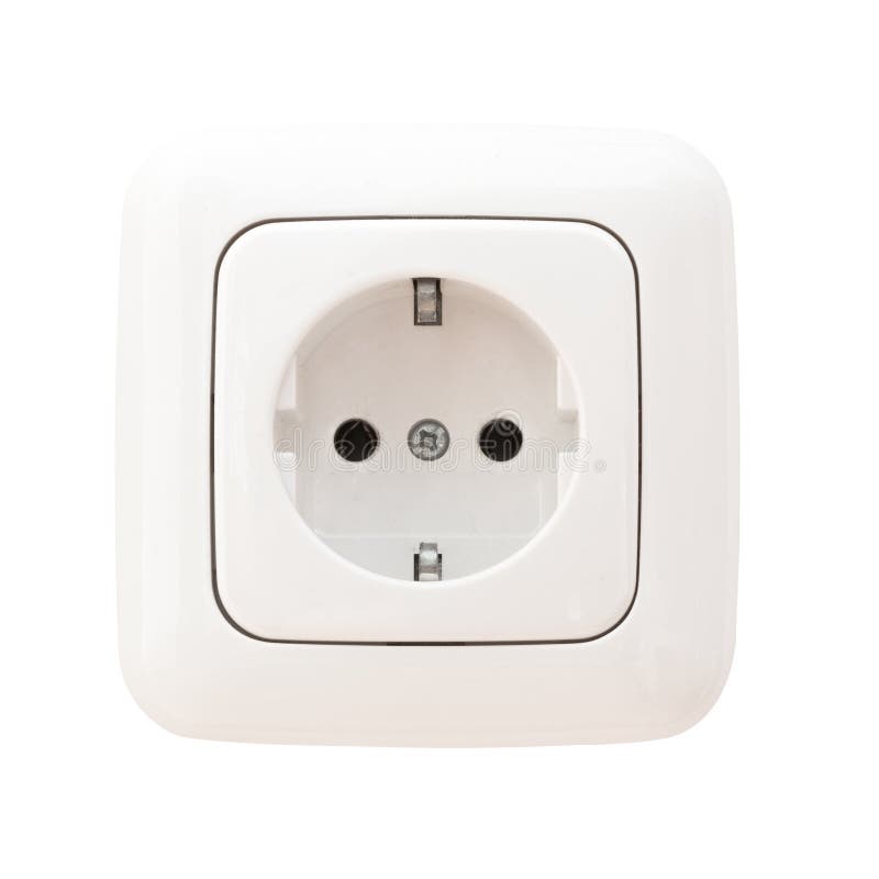 Electrical socket stock image. Image of connection, europe - 27703663