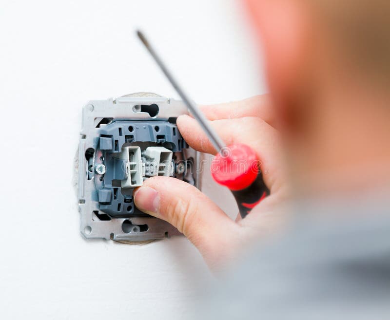 Electrical socket stock image. Image of connection, europe - 27703663