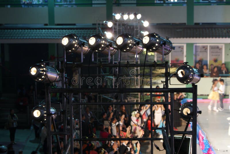 Spotlight on party stock photo. Image of line, neon, background - 3363900