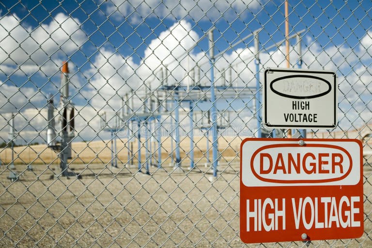 514 Electrical Substation Warning Sign Stock Photos - Free & Royalty ...