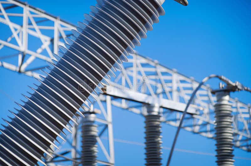 Electrical Substation stock photo. Image of equipment - 28528168