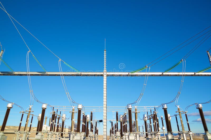 Energy distribution - Post stock photo. Image of energy - 23540592