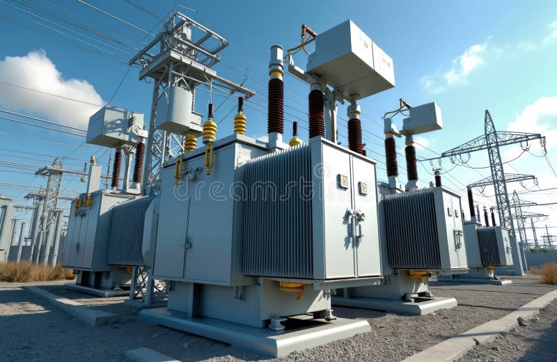 6,612 Electrical Substation Transmission Lines Stock Photos - Free ...