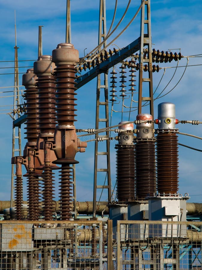 Engineer At Electrical Substation Electrical Power