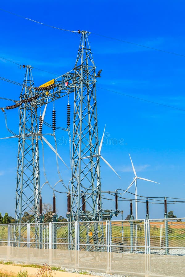 Electrical substation stock photo. Image of energy, intelligence - 52072844