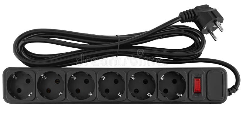 Electrical Surge Protector Designed for Household and Office Use. on a ...