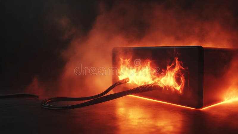 Electrical Surge Protector with Extension Cord Catches Fire ...