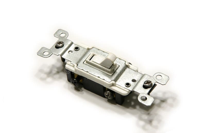 Electrical Switch stock photo. Image of steel, renovation - 8143004