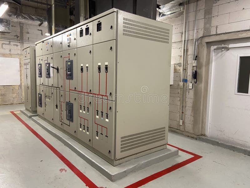 Electrical Switch Control Cabinet, Electrical Switchboard in Industrial ...