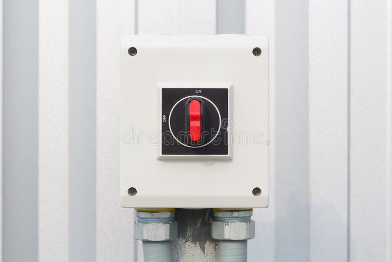 Electrical switch control stock photo. Image of energy - 88121020
