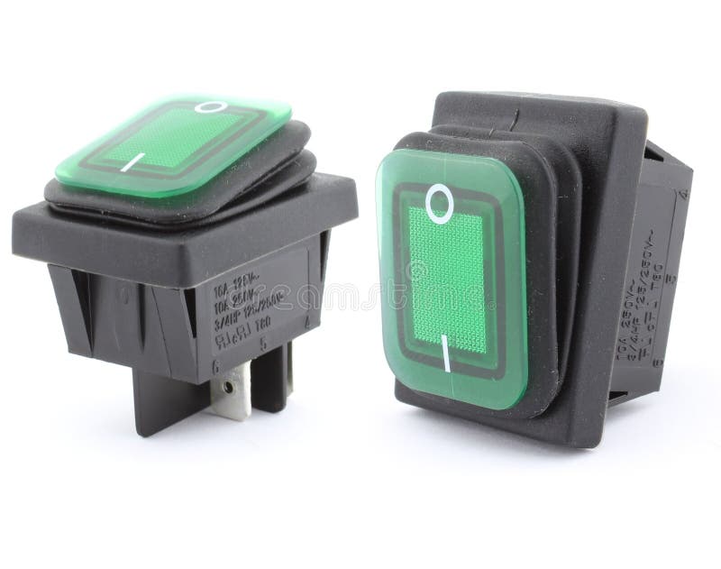 Electrical switch stock image. Image of light, electricity - 73346319