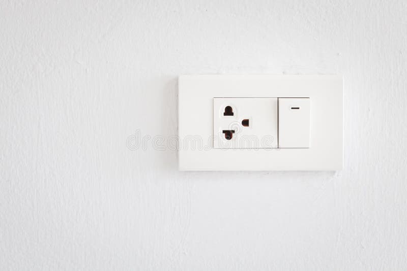 Electrical switch and plug stock photo. Image of object - 54622708