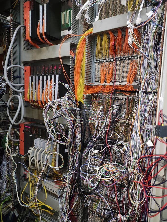 Electrical Switchboard with Control System before Restoration ...