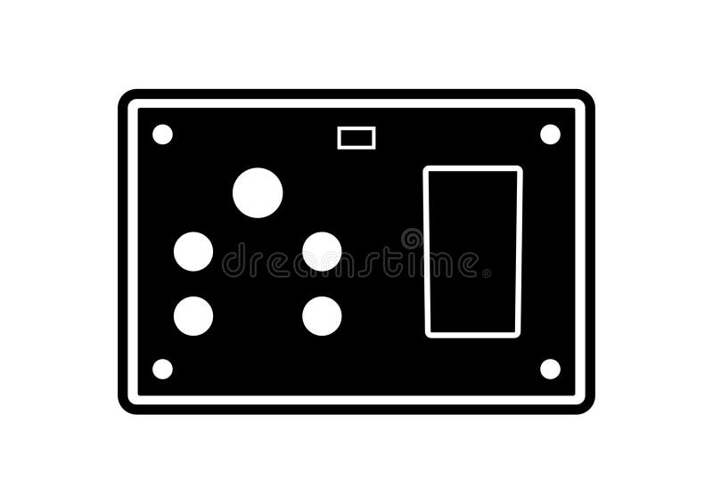 Electrical Switchboard Icon Stock Vector - Illustration of smart ...