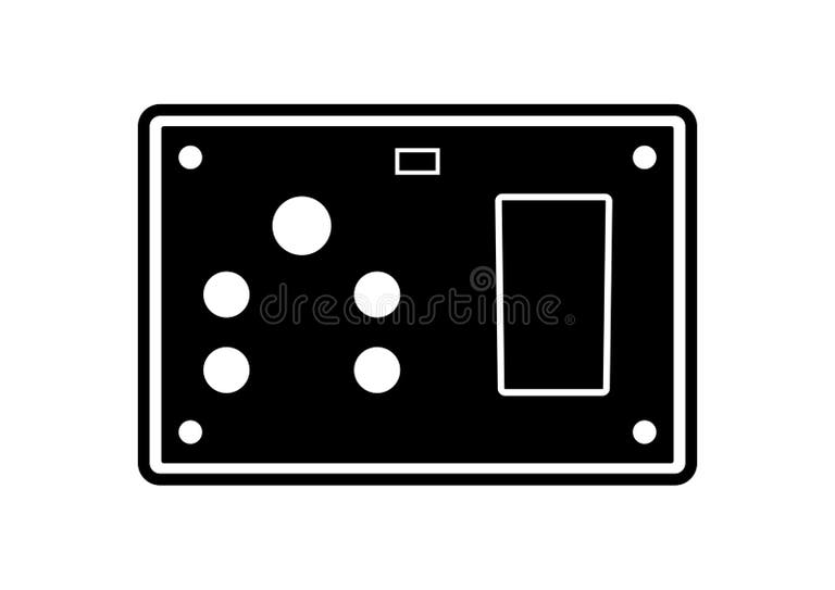 Electrical Switchboard Icon Stock Vector - Illustration of smart ...