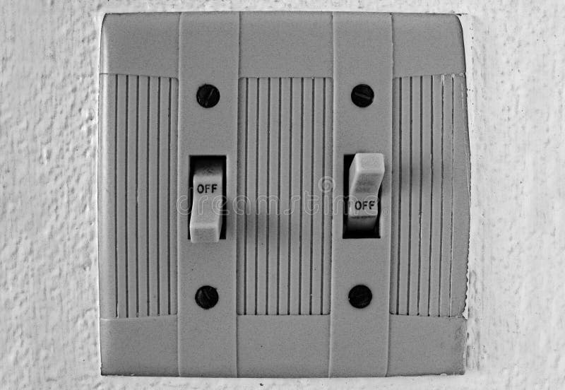 Electrical Switches Off-off Stock Photo - Image of electric, home: 47528772