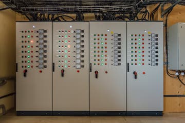 515 Indicator Light Electrical Control Panel Stock Photos - Free ...