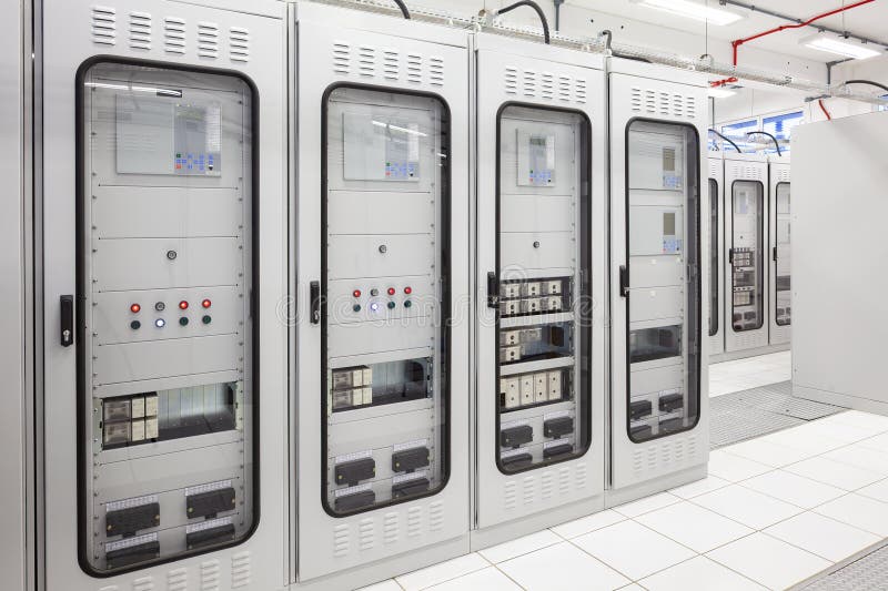 Electrical Switchgear Cabinets with Control Panels with Indicator ...