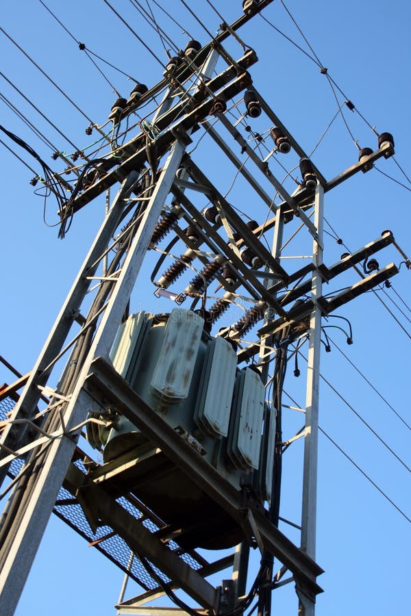 Electrical System, Power Meter Installation Stock Photo - Image of ...