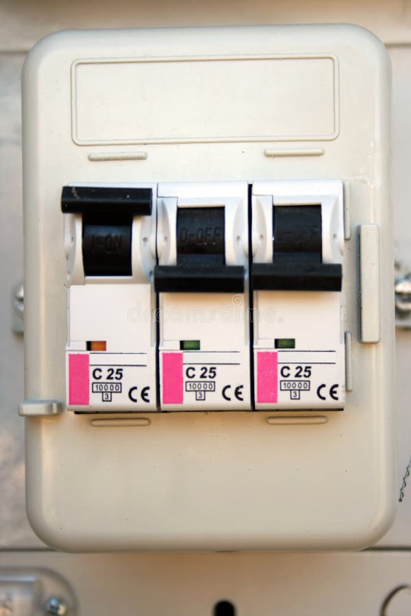 Electrical System, Power Meter Installation Stock Image - Image of ...